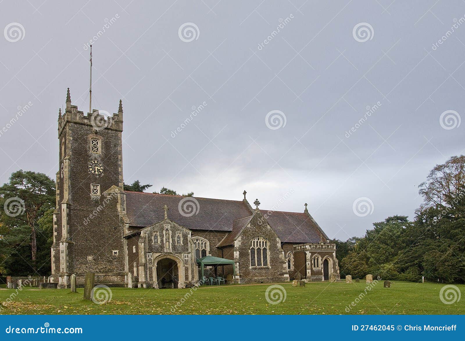 The Parish Church of St Mary Magdalene Stock Image - Image of parishes ...