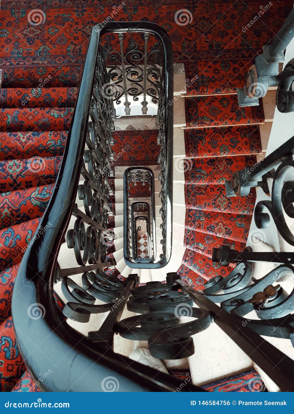 The Parisian Ladders, Typical Perspective in the Building in Paris ...