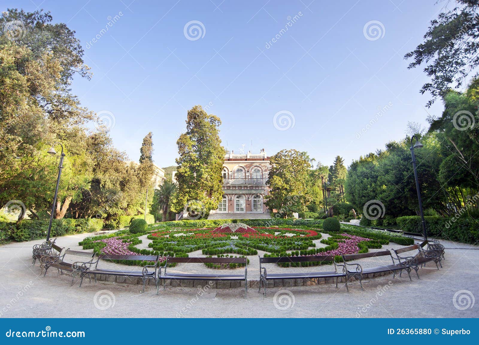 Park Angiolina Opatija stock photo. Image of adriatic - 26365880