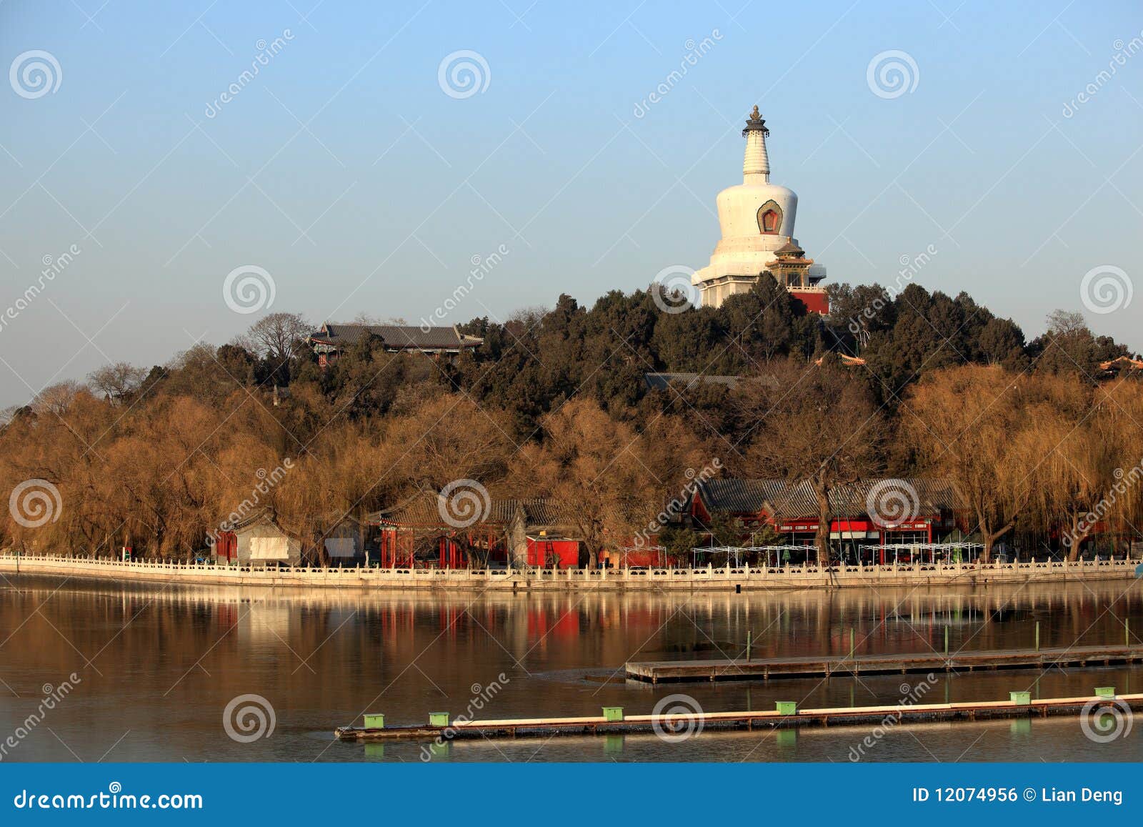 Park in Beijing stock photo. Image of building, heritage - 12074956