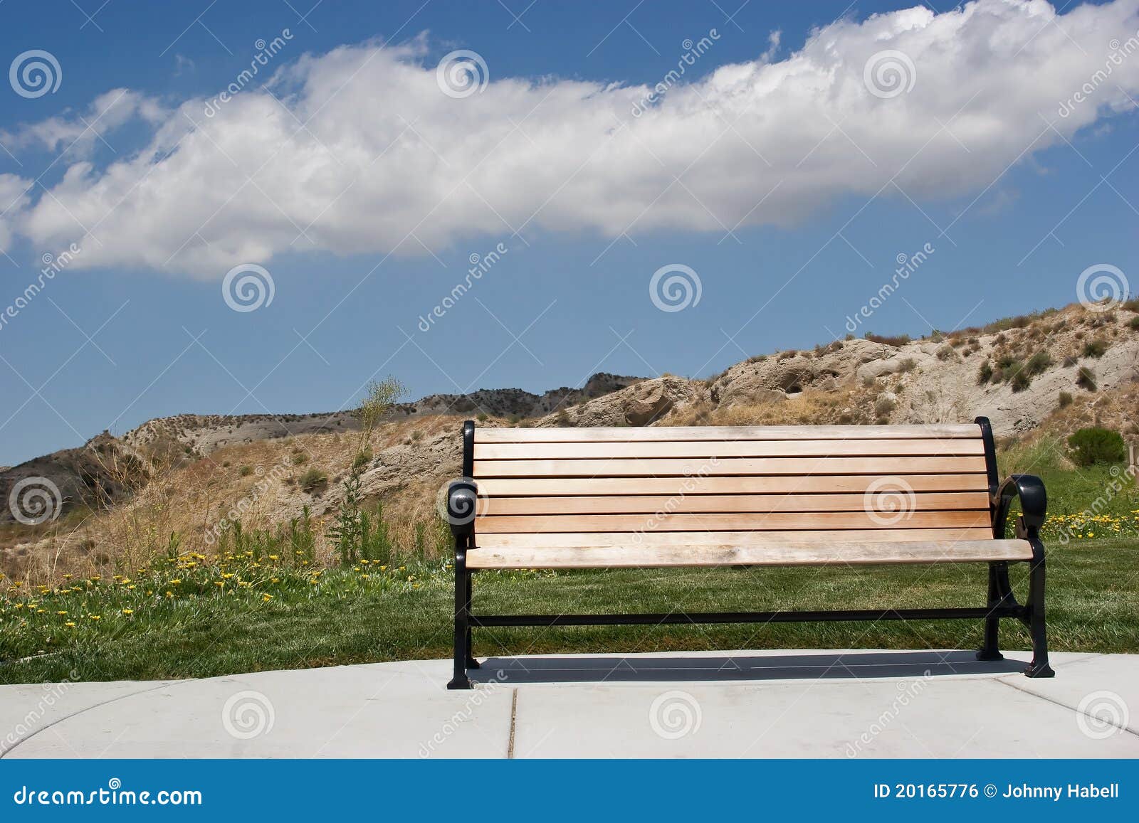 Park Bench stock photo. Image of resting, nature, outdoor - 20165776