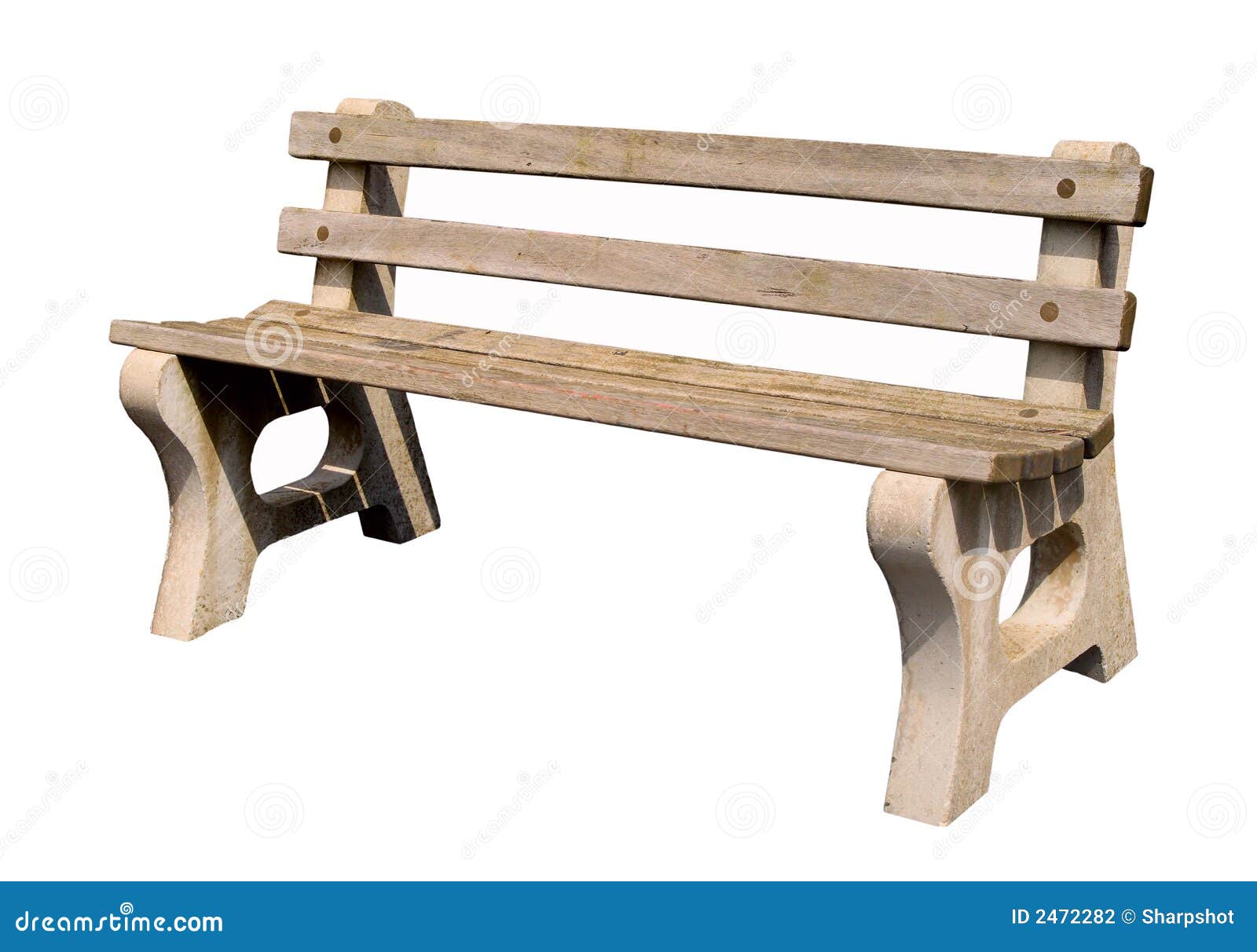 A park bench stock photo. Image of stained, outside, bench - 2472282