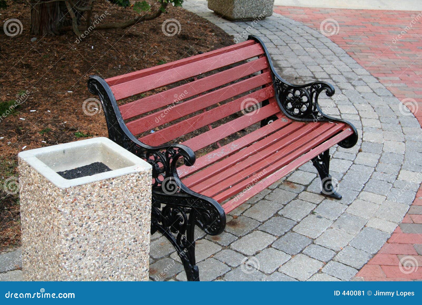 Park Bench stock image. Image of rest, recreation, tray - 440081