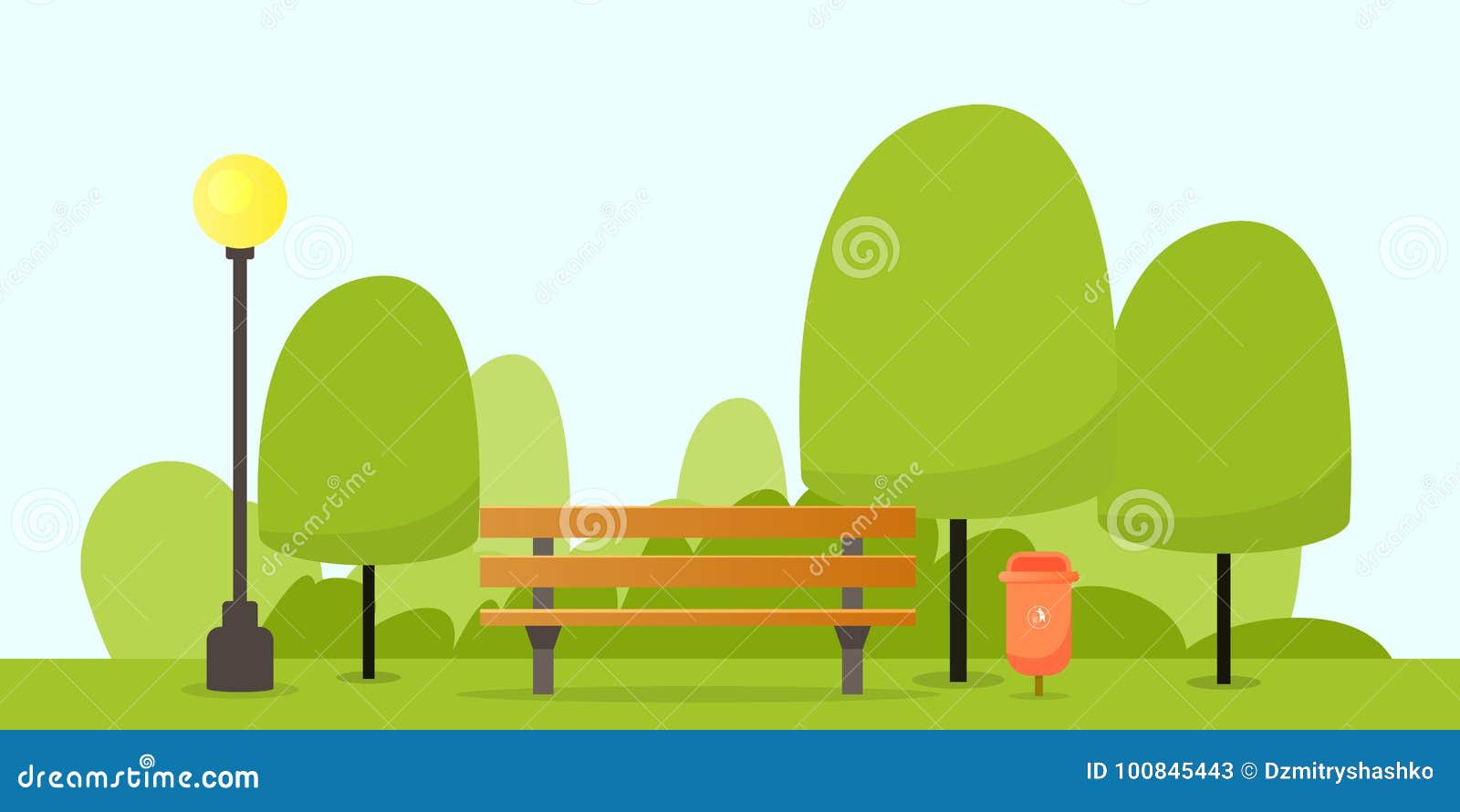 Bench Cartoons, Illustrations & Vector Stock Images - 71121 Pictures to ...