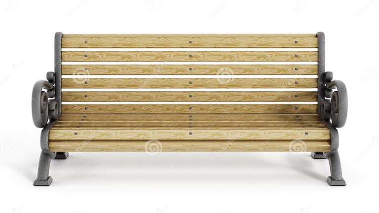 Park Bench stock illustration. Illustration of life, buildings - 50008109