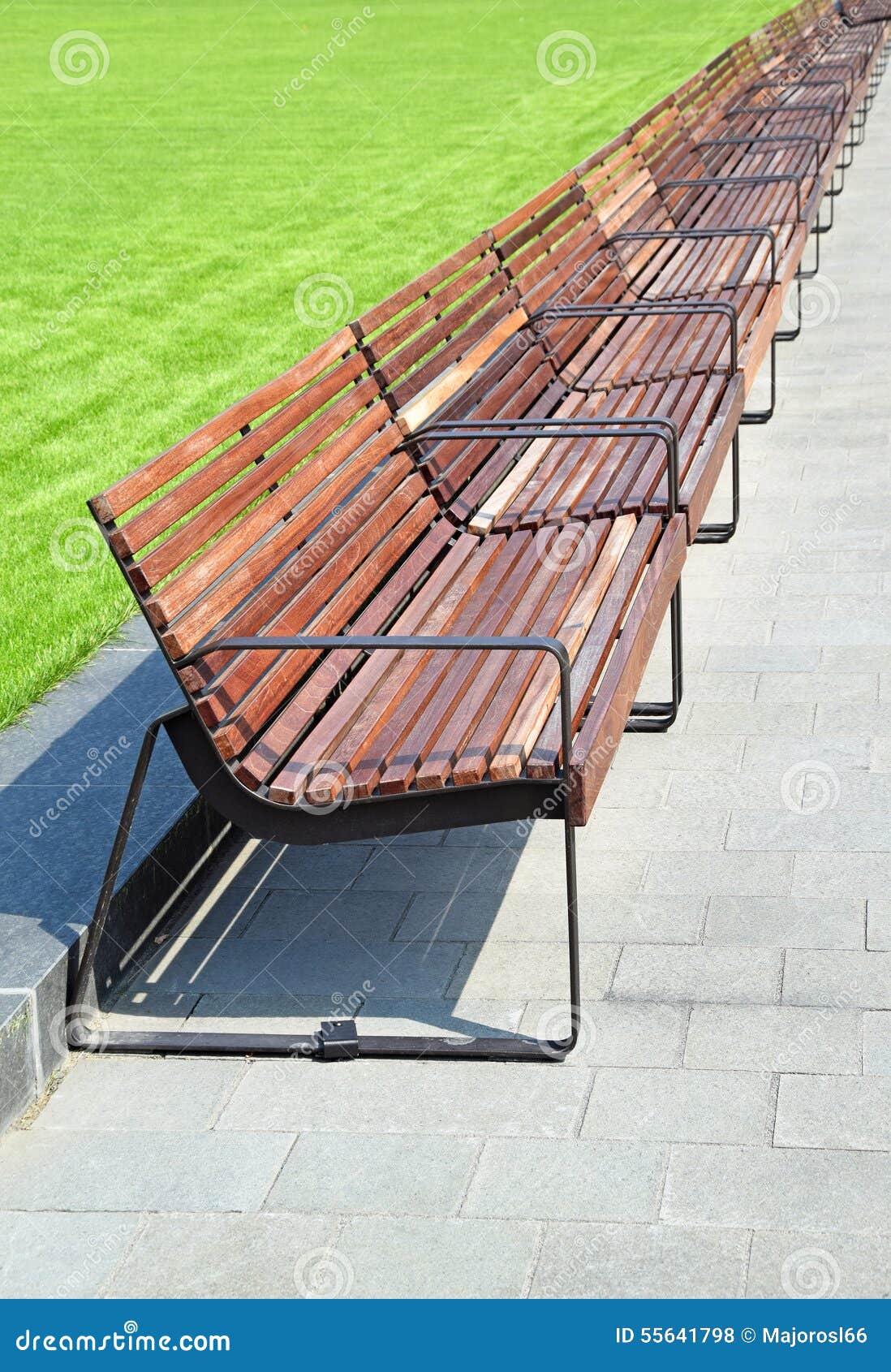 Park benches stock photo. Image of angle, bench, park - 55641798