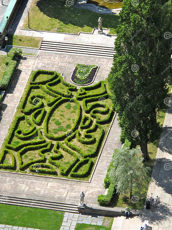 Park, bird s eye view stock photo. Image of footpath - 15493340
