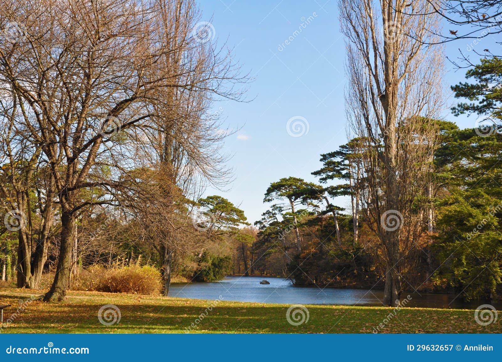 Park of Castle Laxenburg stock image. Image of cultural - 29632657