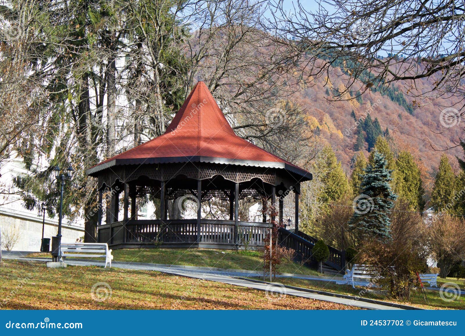 The park Dimitrie Ghica stock photo. Image of happy, green - 24537702