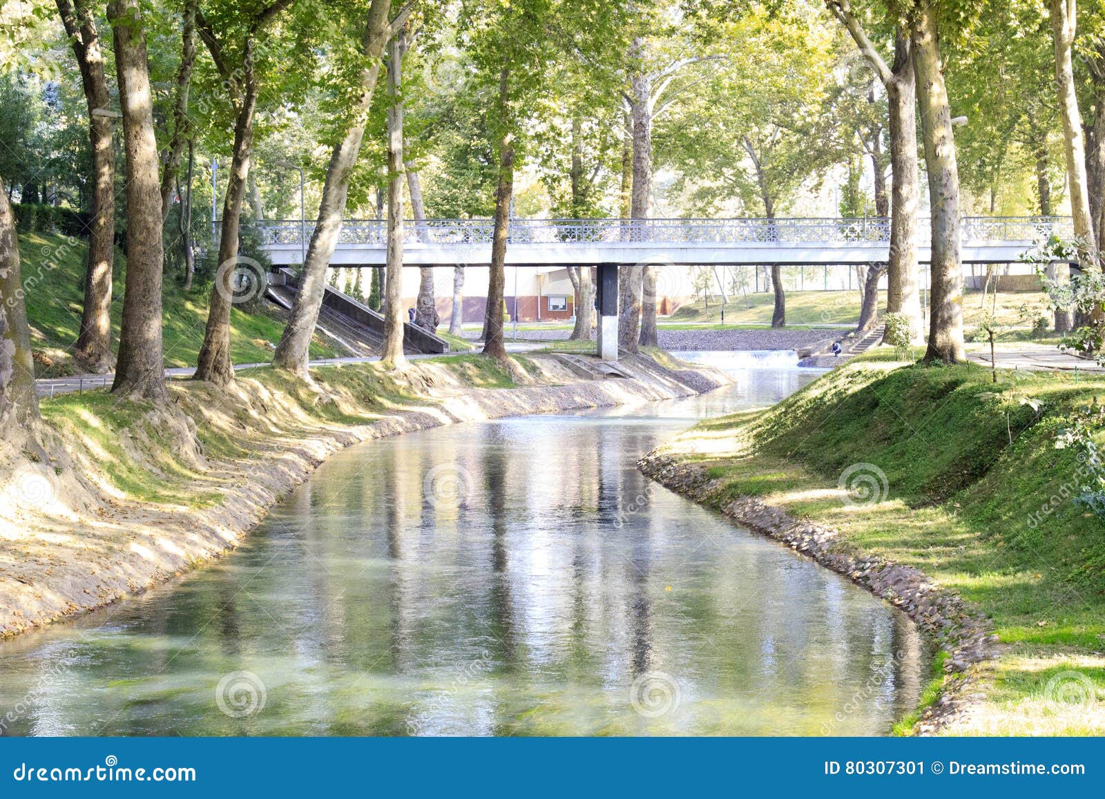 Park of ecological stock image. Image of ecological, channel - 80307301