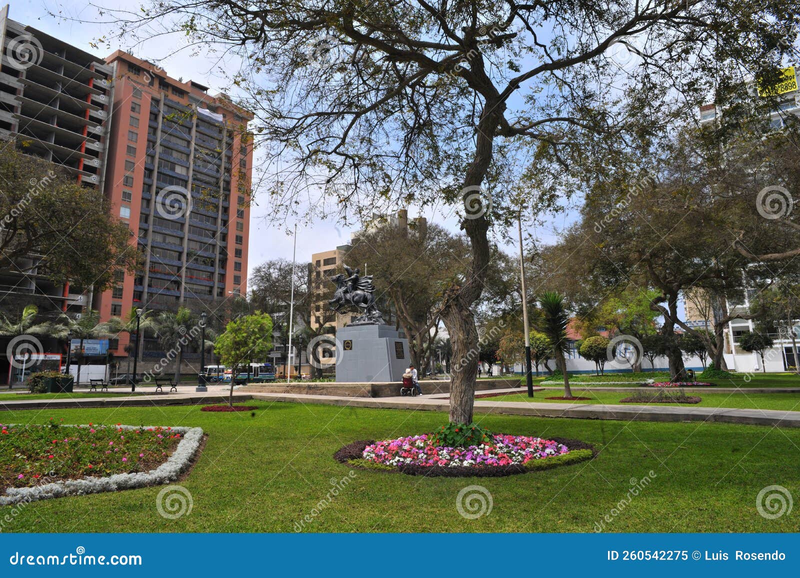 Park El Olivar in San Isidro, Lima, Peru Editorial Image - Image of ...
