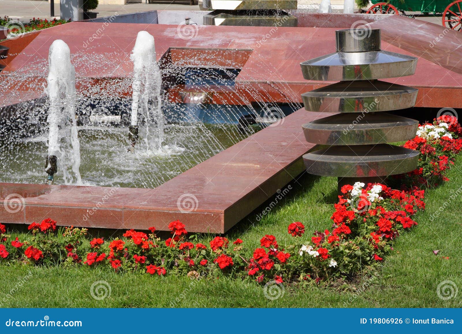 Park fountain stock photo. Image of architecture, fountain - 19806926