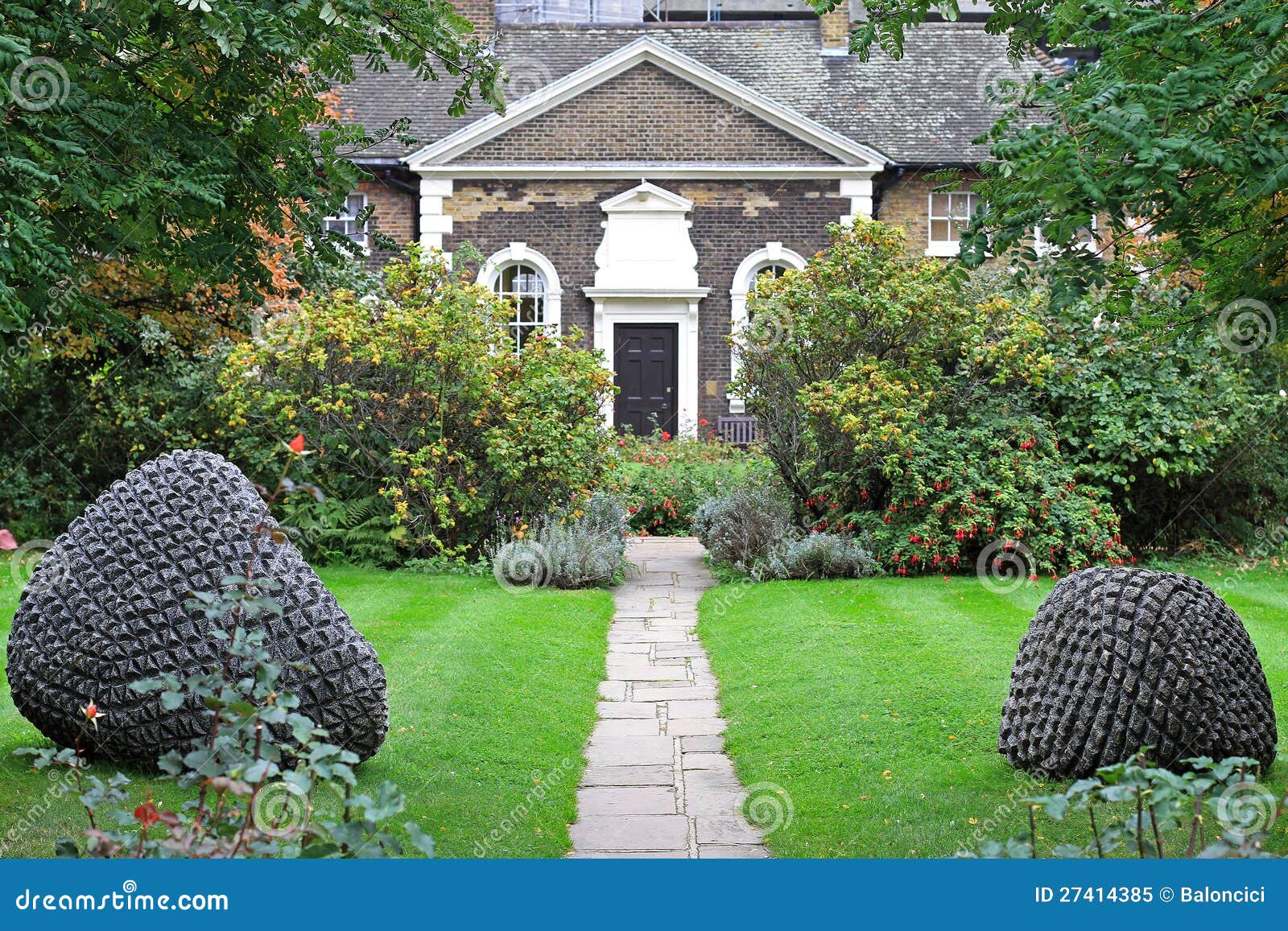 Park house stock image. Image of exterior, grass, home - 27414385