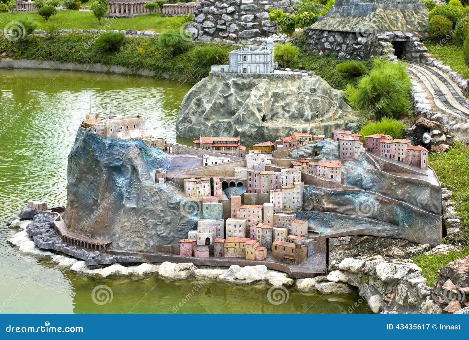 Park Italy in Miniature, Rimini Editorial Photography - Image of water ...