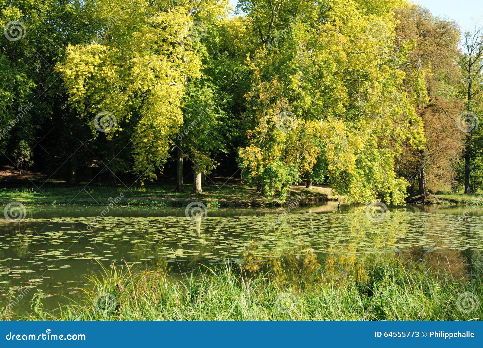 Park Jean-Jacques Rousseau in Ermenonville Stock Image - Image of ...