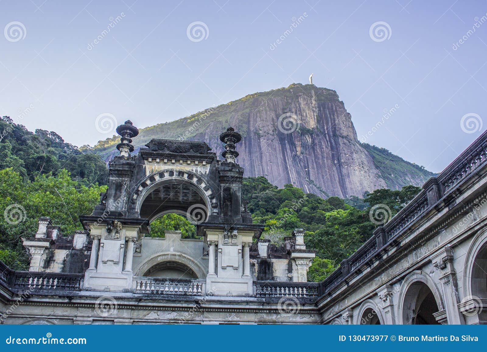 Park lage rio de janeiro stock image. Image of brazil - 130473977