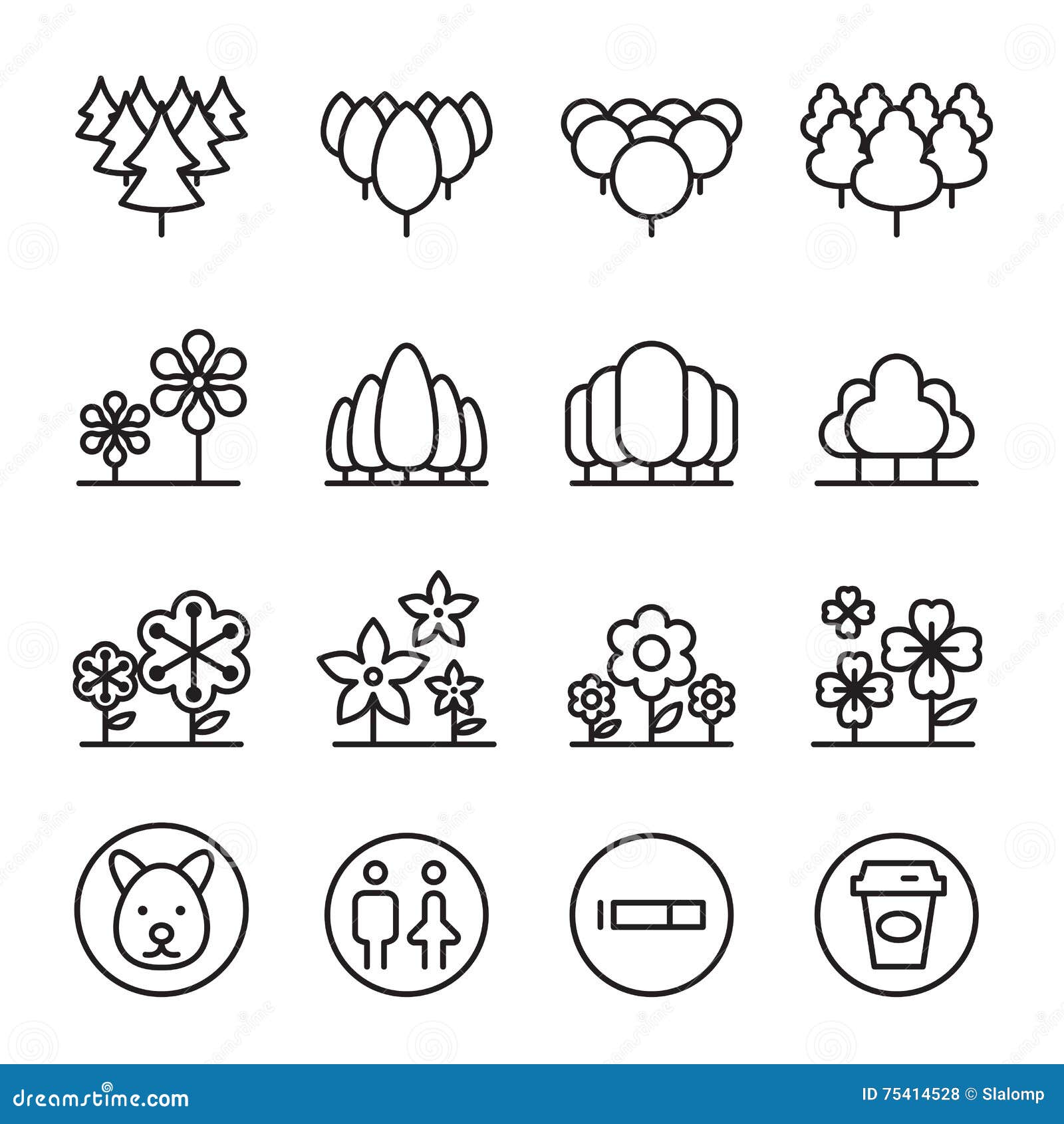 Landscape Icon Vector Isolated On White Background, Landscape Sign ...