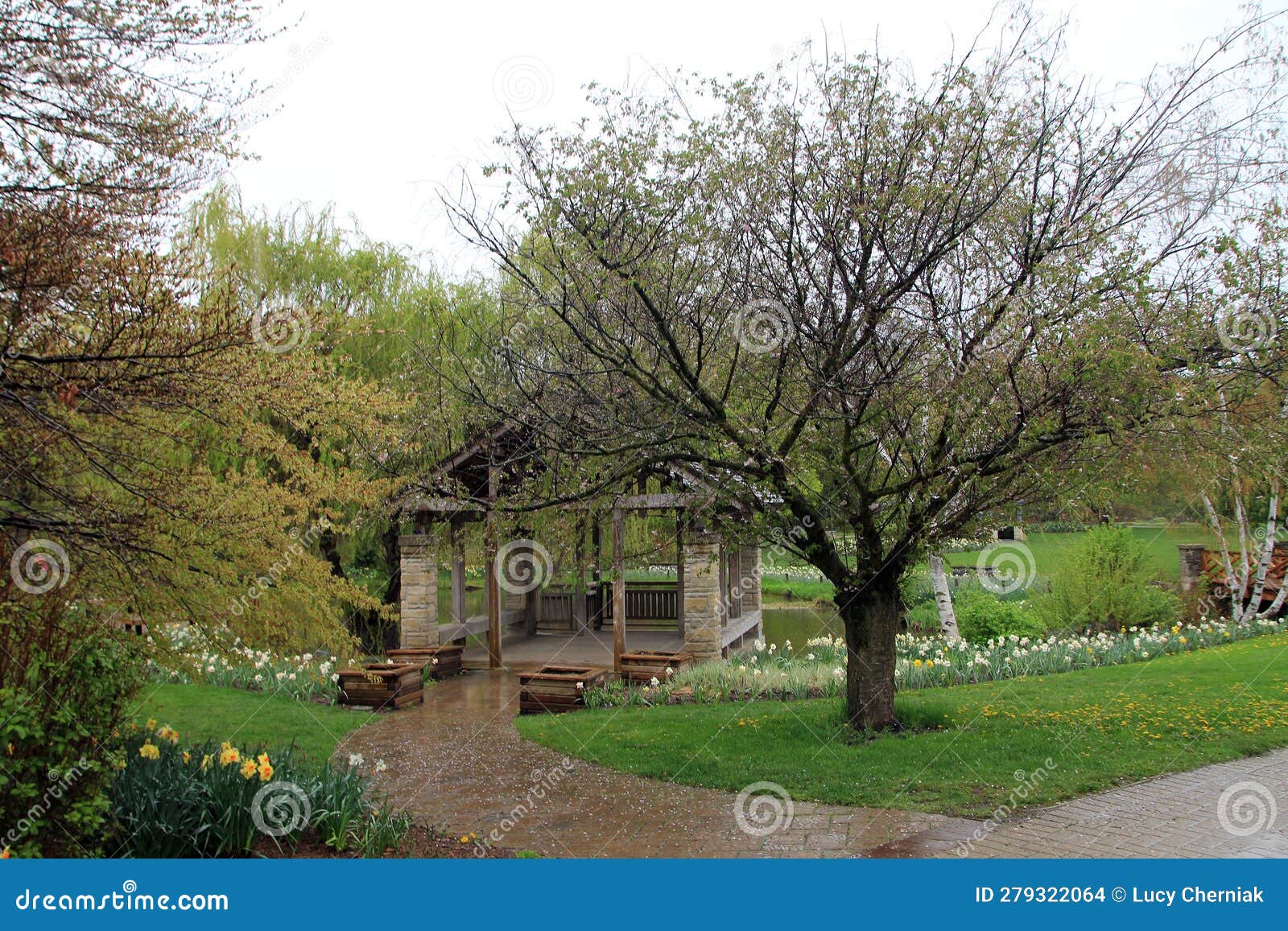 Park Landscape stock photo. Image of landscape, alcove - 279322064