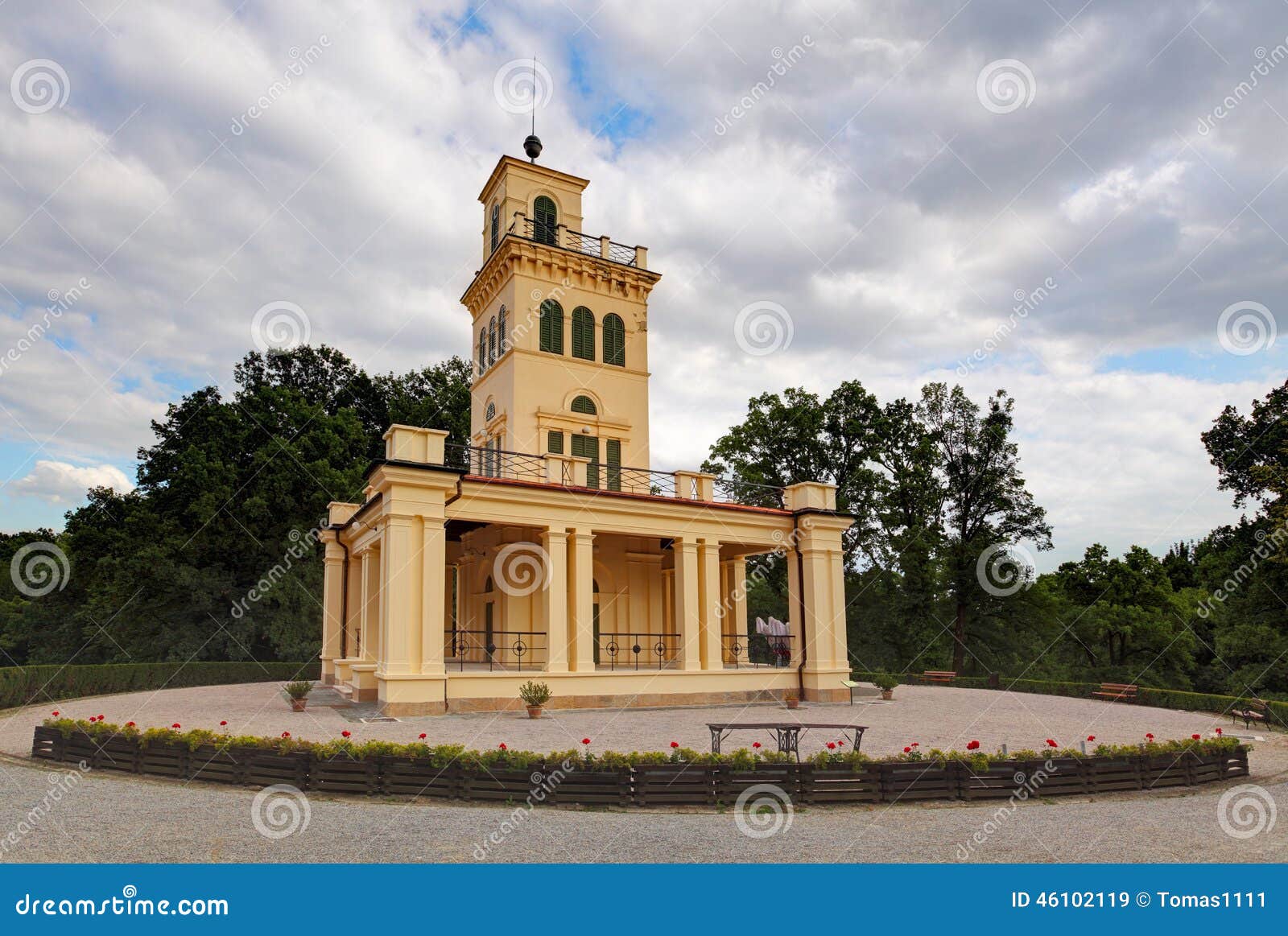 Park Maksimir Zagreb stock image. Image of maksimir, architecture ...