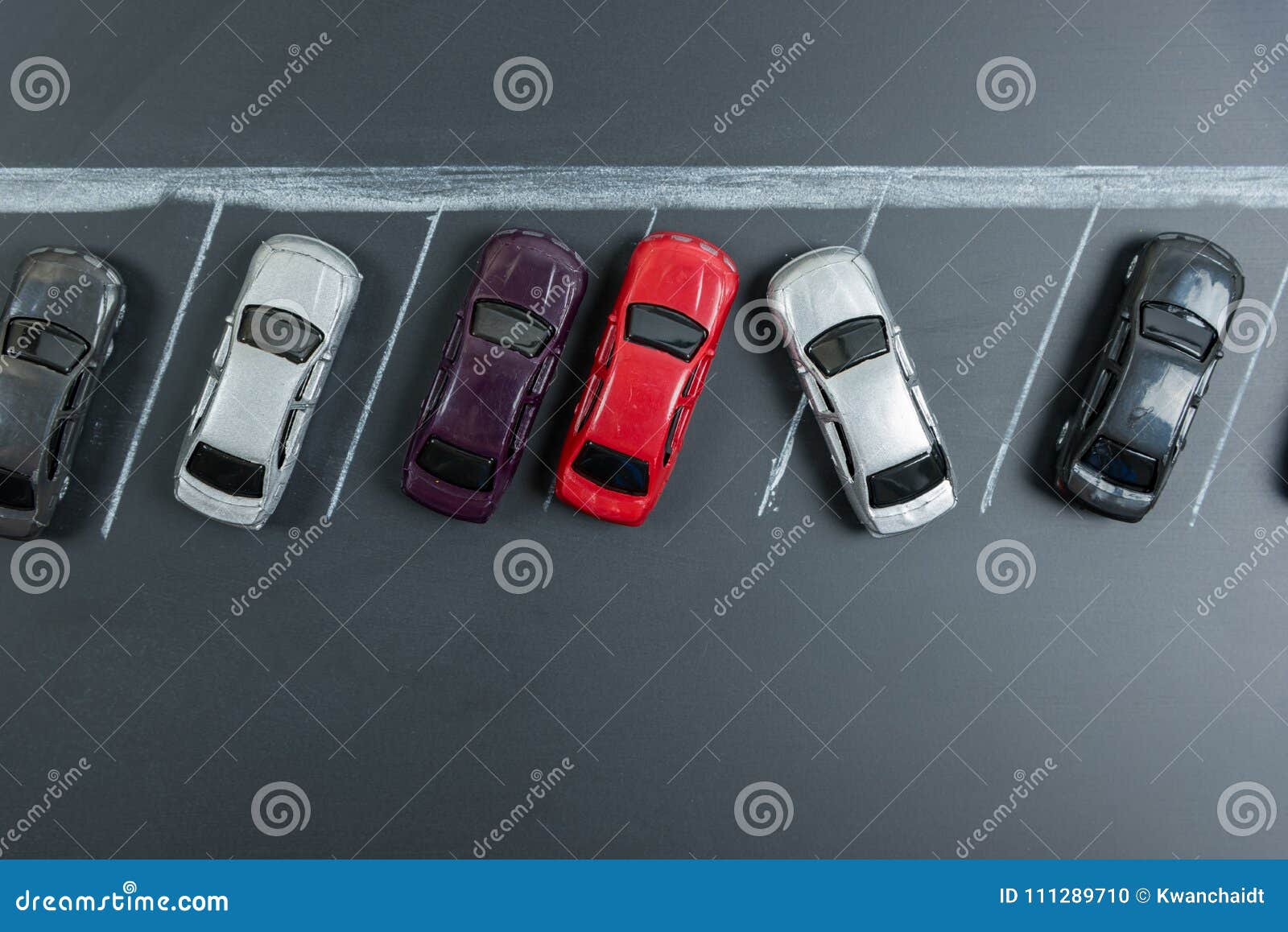 Park in the Middle of Two Lanes , Miniature Car in Car Parking Stock ...