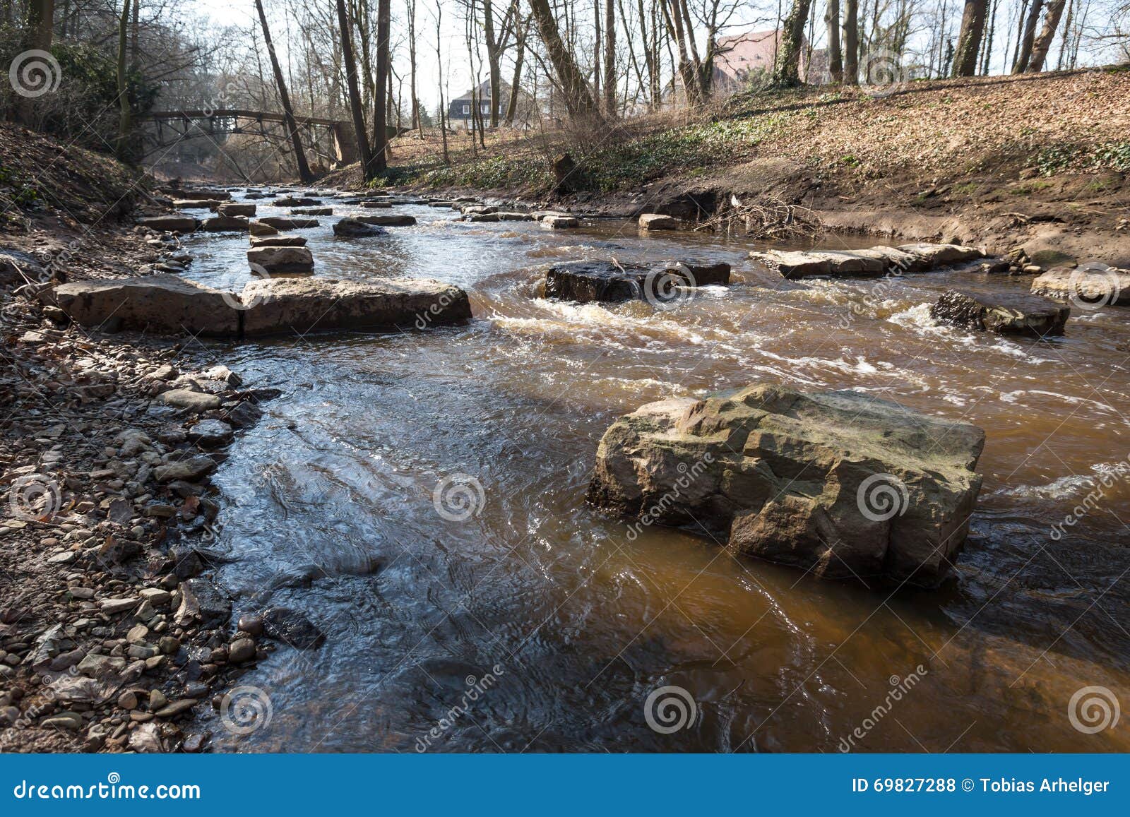 A park in minden germany stock photo. Image of river - 69827288