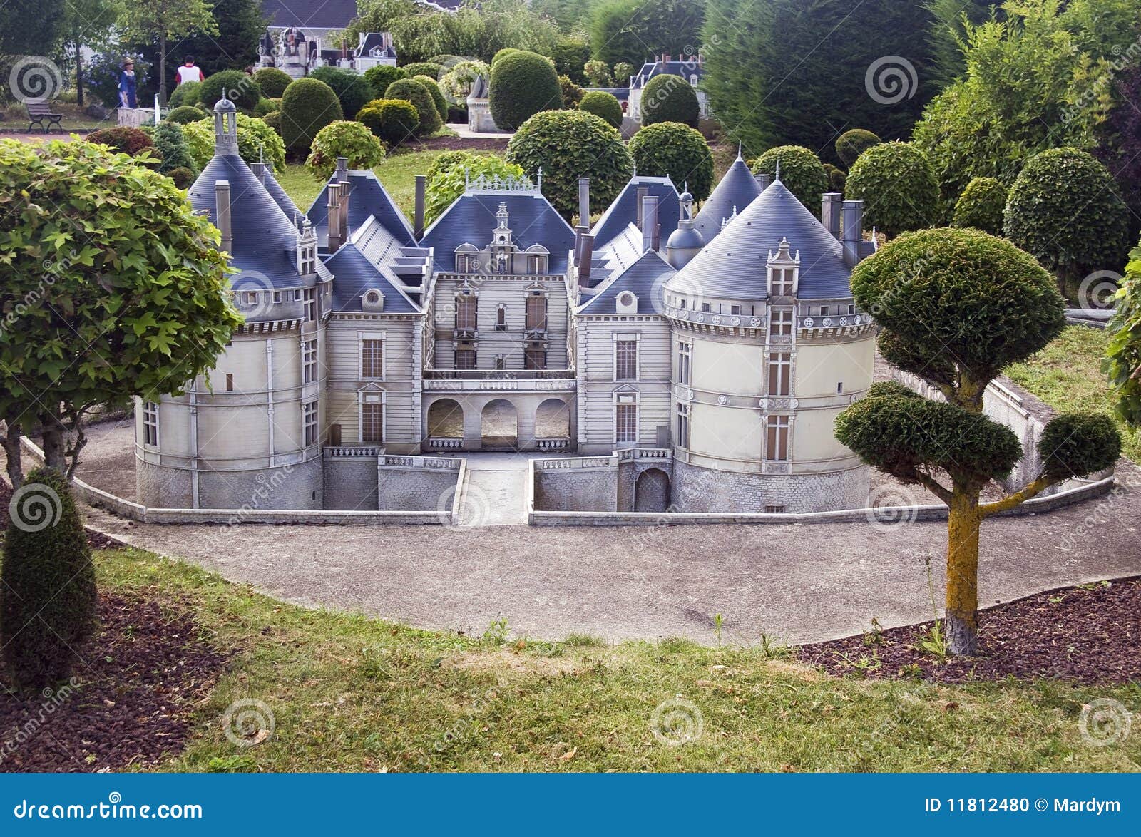 Park mini chateaux editorial image. Image of holiday - 11812480