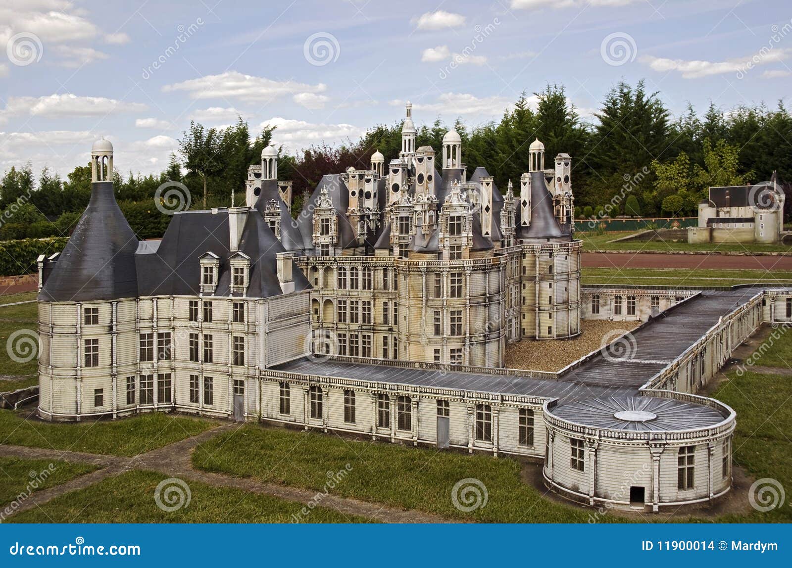 Park mini chateaux stock photo. Image of park, famous - 11900014