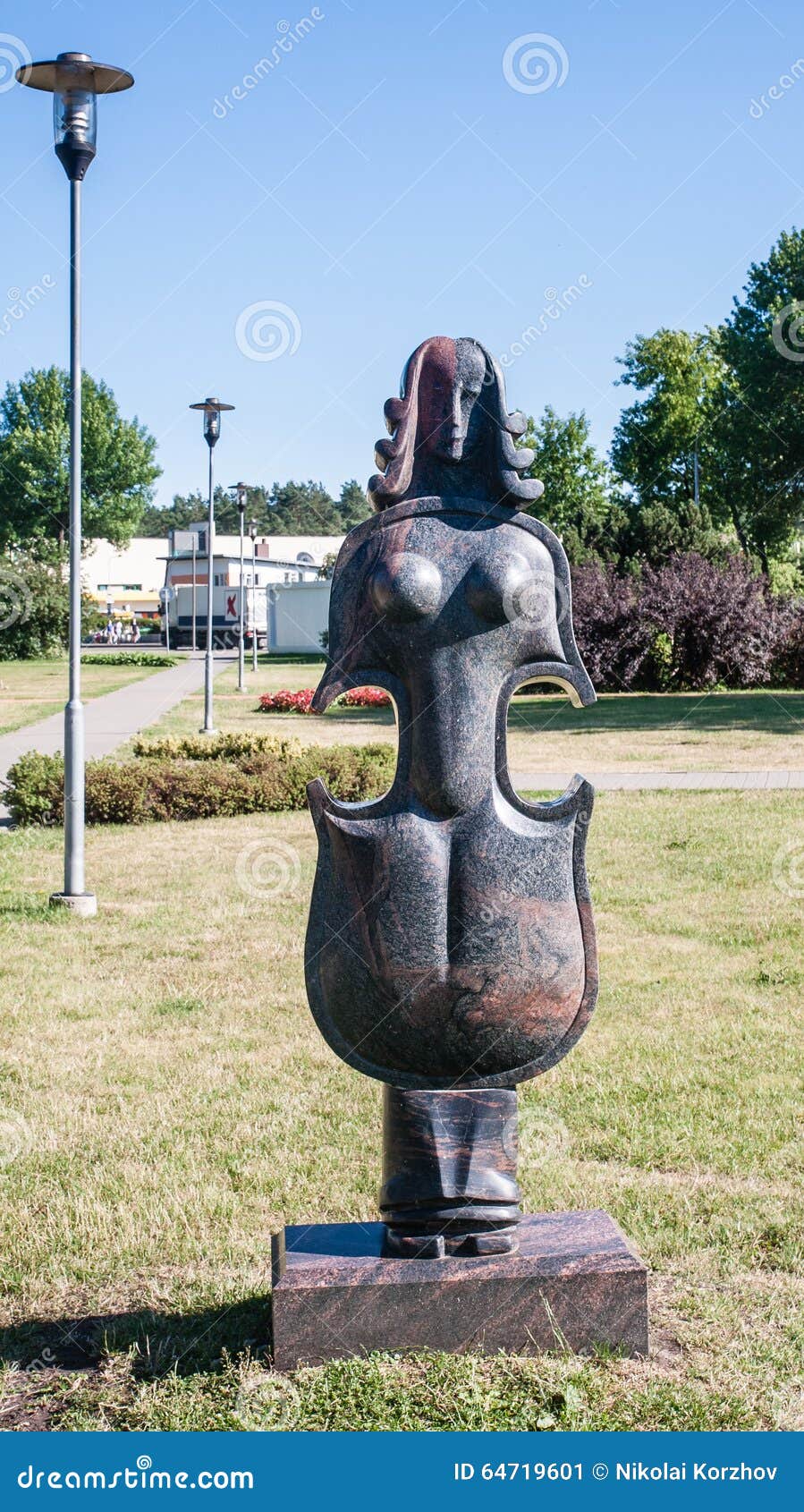 Park Musical Instruments. Druskininkai Editorial Photo - Image of tree ...