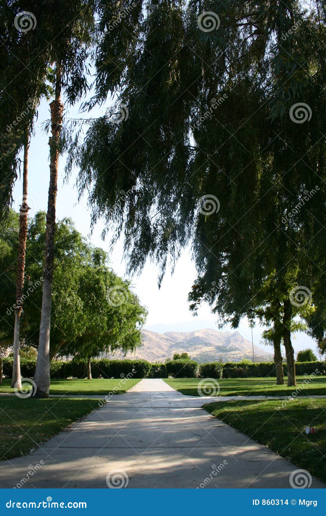 Park path stock photo. Image of shade, horizon, stone, breeze - 860314