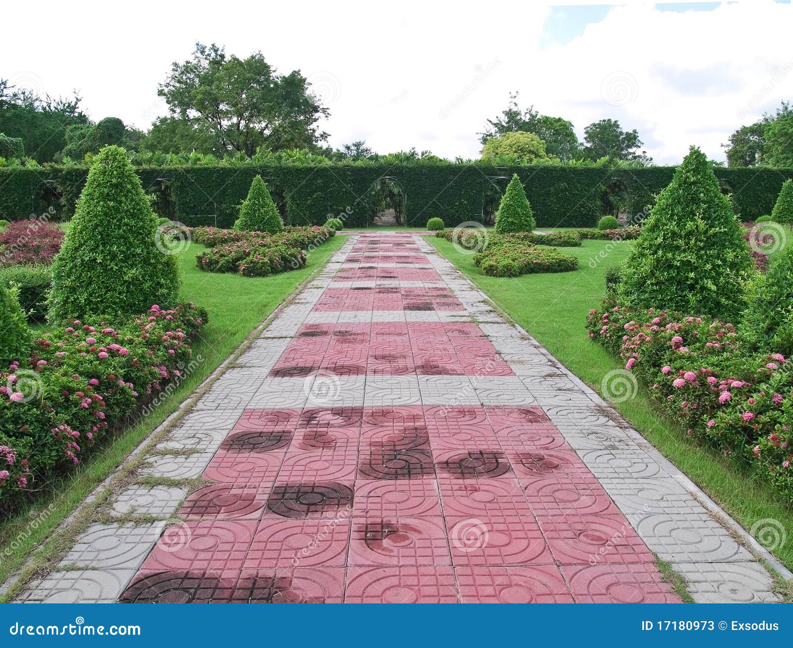 Park Pathway stock image. Image of concept, management - 17180973