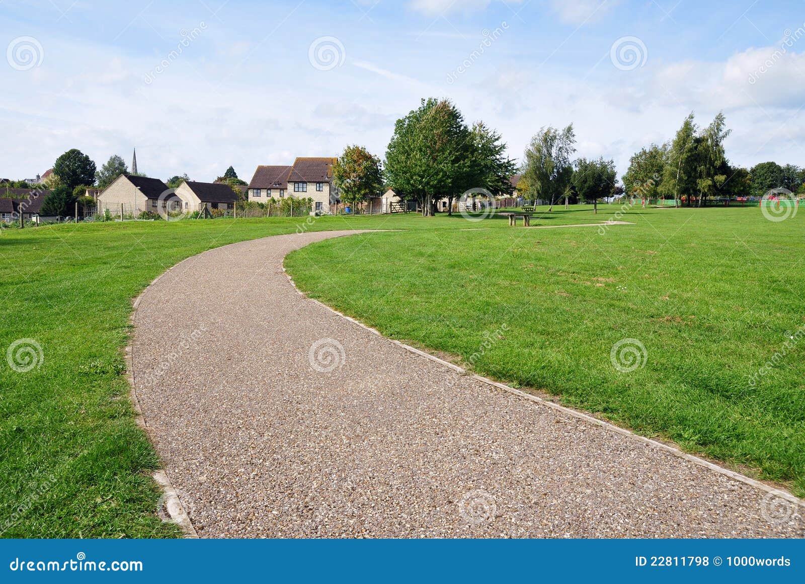 Park Pathway stock photo. Image of landscape, country - 22811798