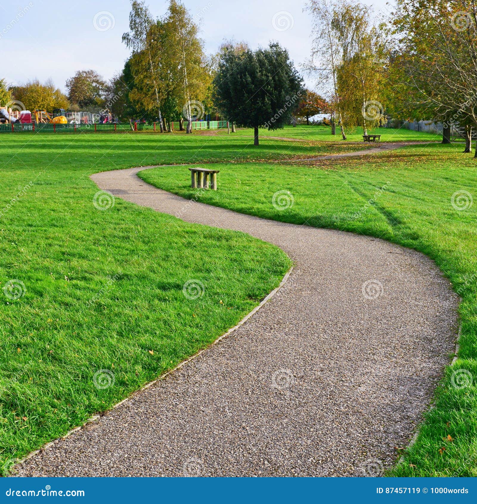 Park Pathway stock image. Image of english, foot, country - 87457119