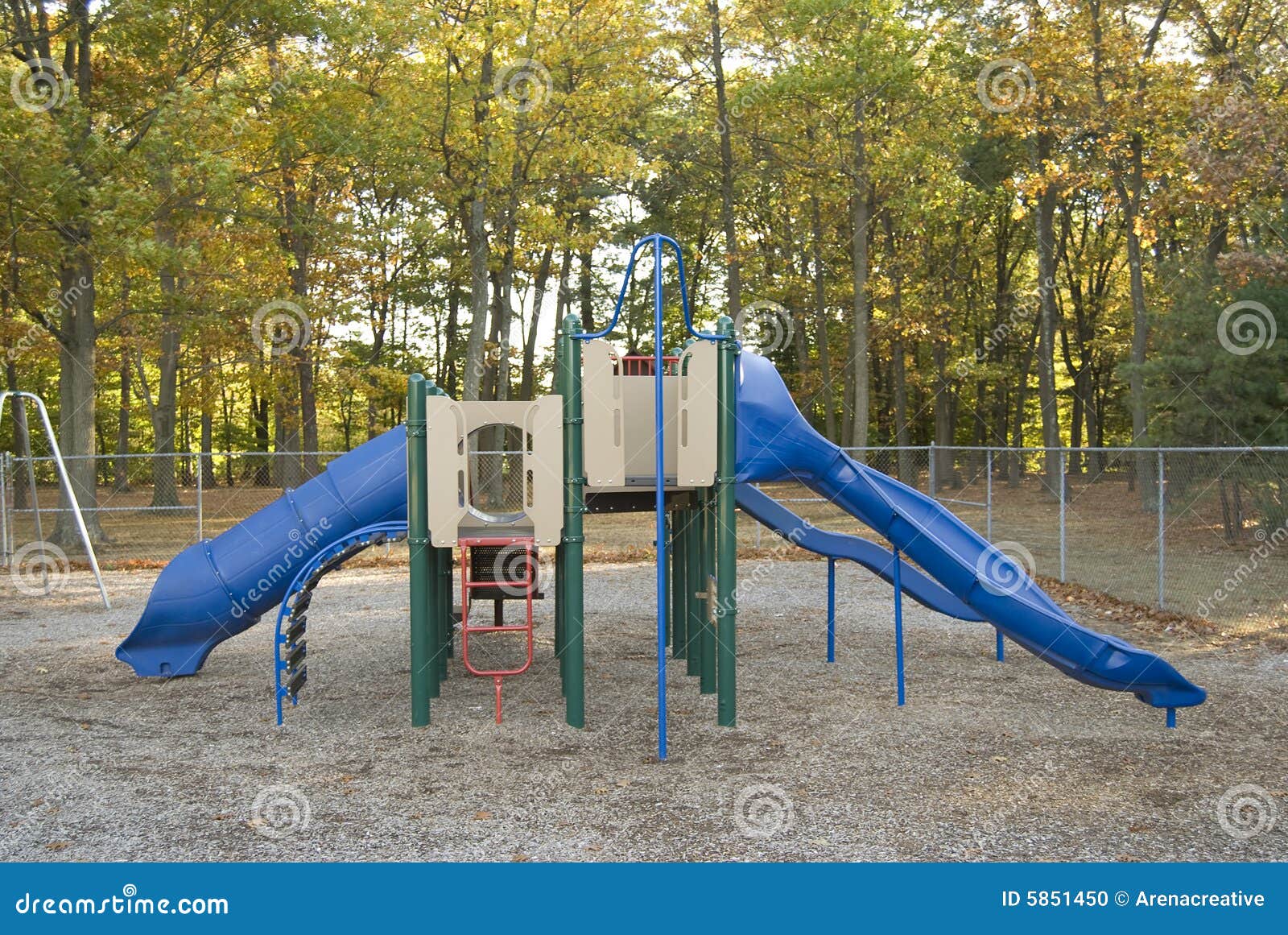 Park Playground stock photo. Image of kids, cheerful, blue - 5851450