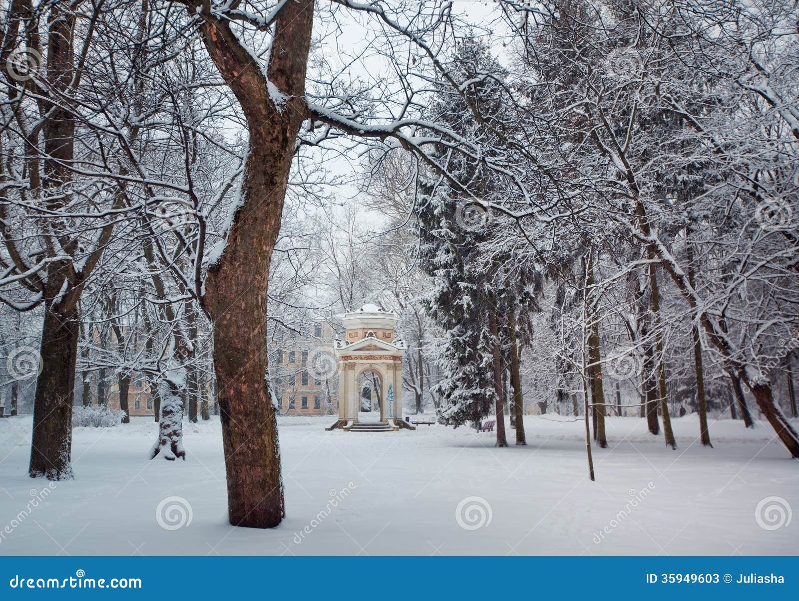 Park in Riga stock image. Image of nature, slope, white - 35949603