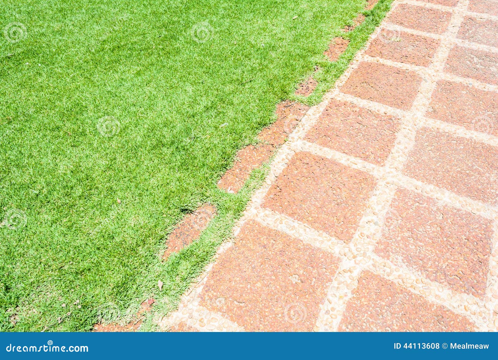 Park With Sidewalk Alleys And Greenery Royalty-Free Stock Image ...