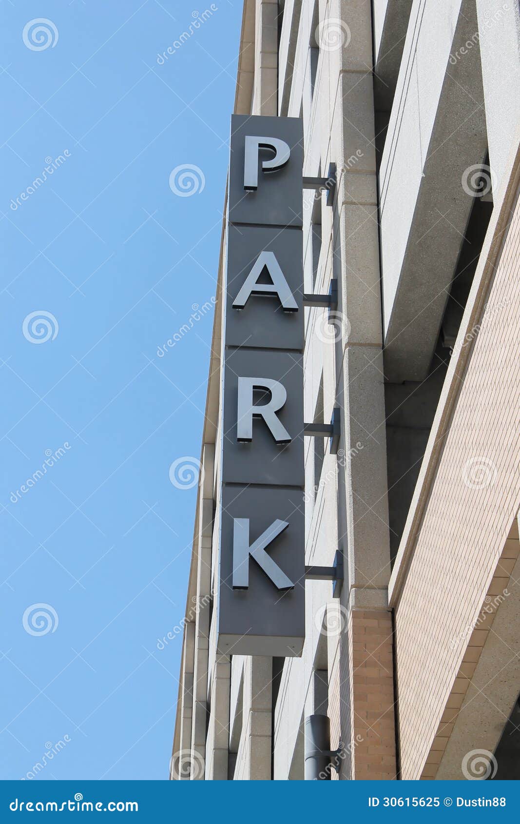 Park Sign stock image. Image of signage, parking, autos - 30615625