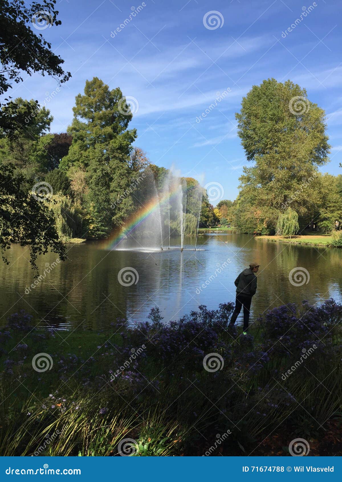 Park in Utrecht editorial stock photo. Image of netherlands - 71674788