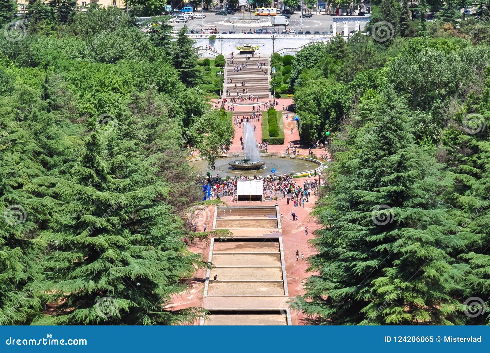 Park Vake in Tbilisi, Georgia Stock Image - Image of fall, landmark ...