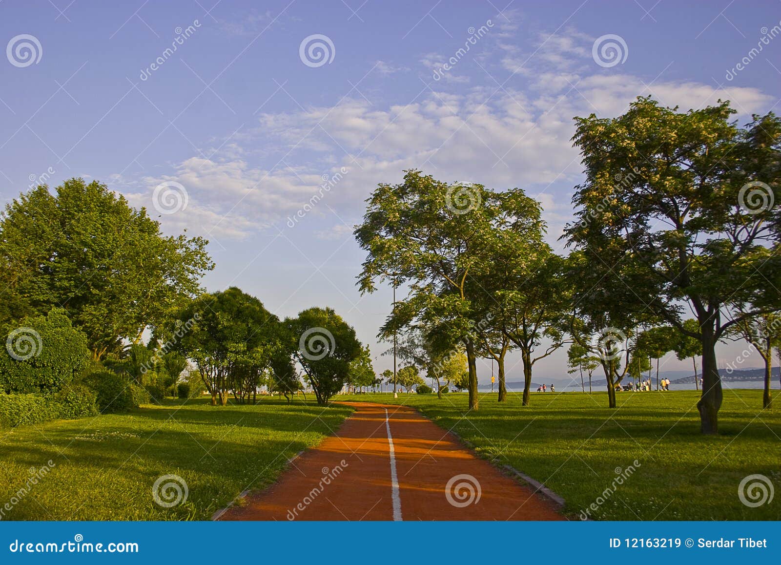 Park view stock image. Image of blue, park, desolated - 12163219