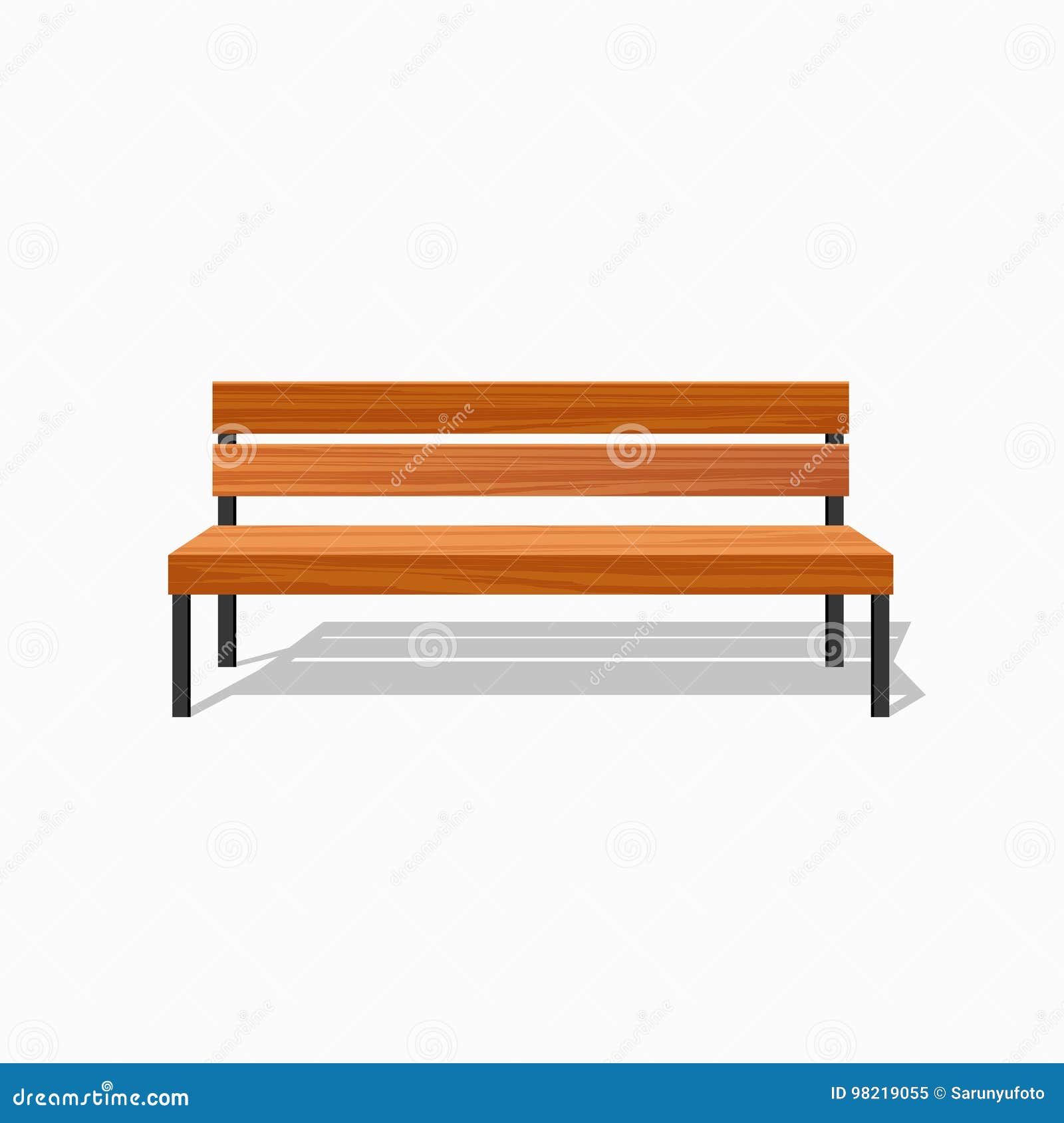 Benches Wood Chip Royalty-Free Cartoon | CartoonDealer.com #330490541