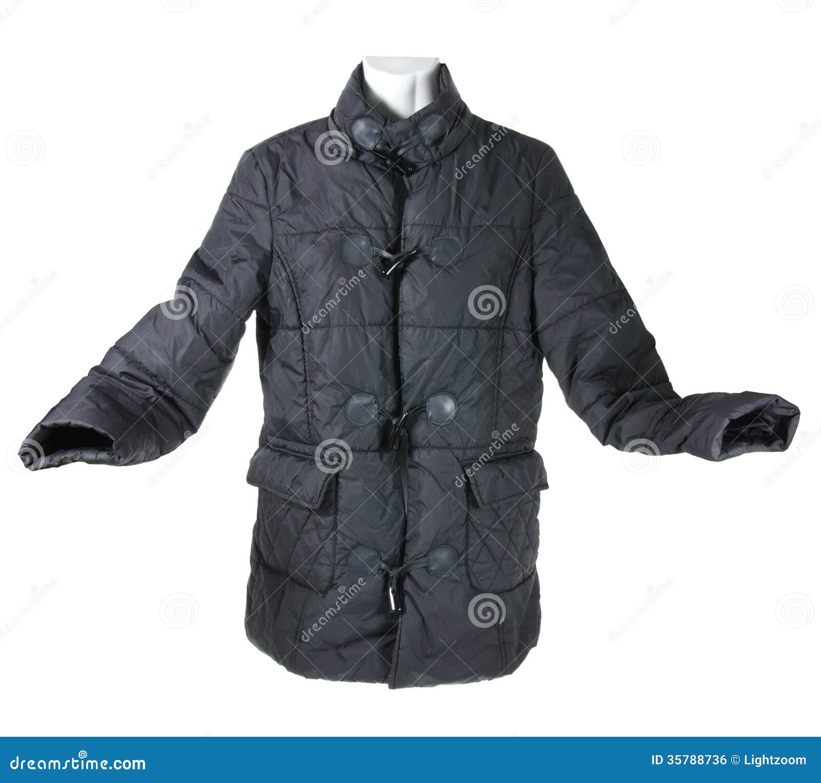 Parka stock photo. Image of garment, soft, casual, still - 35788736