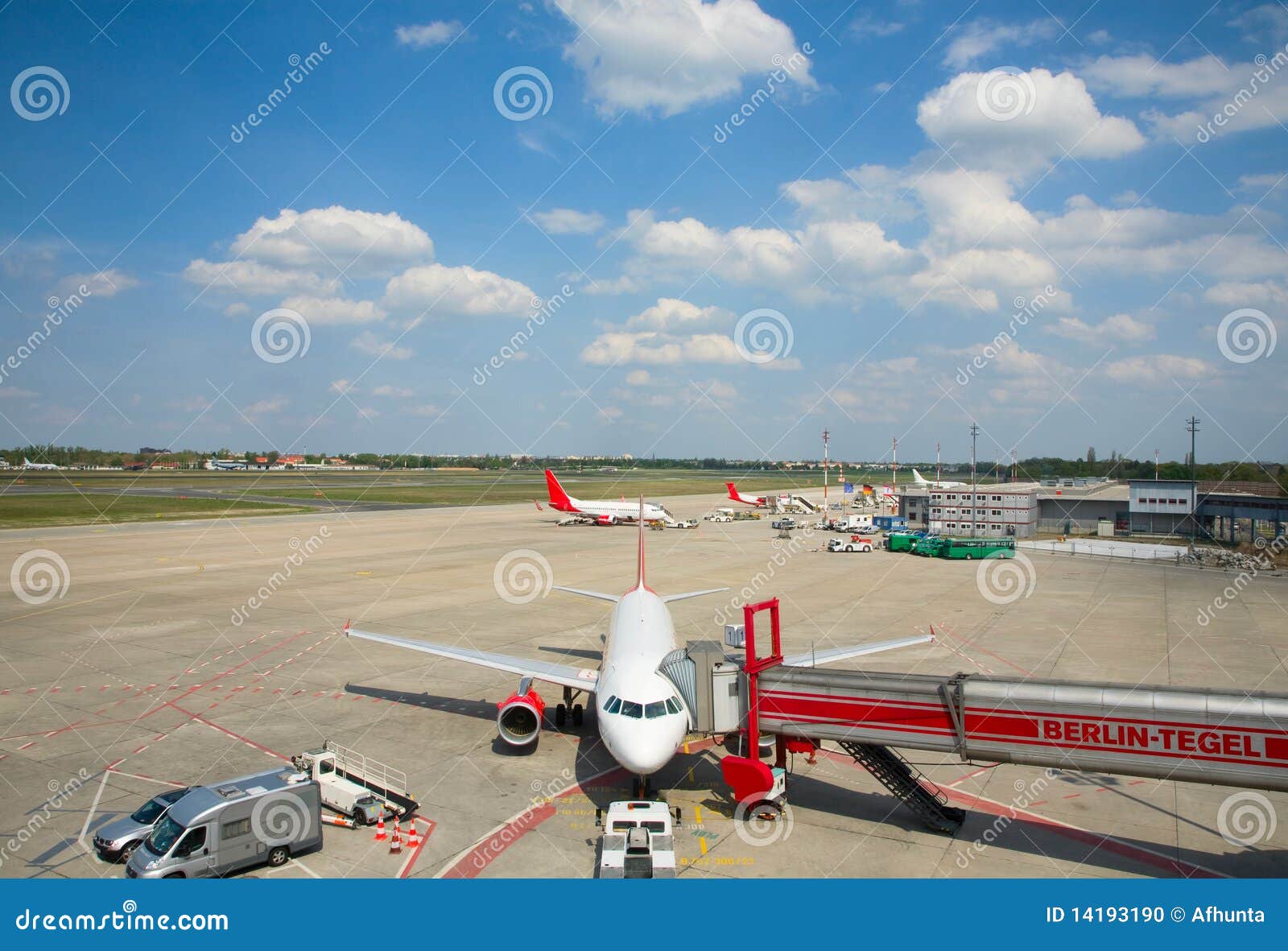 Parked aircraft parked stock photo. Image of contemporary - 14193190