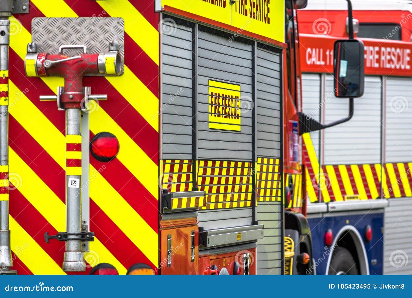 Fire rescue truck stock image. Image of vehicle, emergency - 105423495