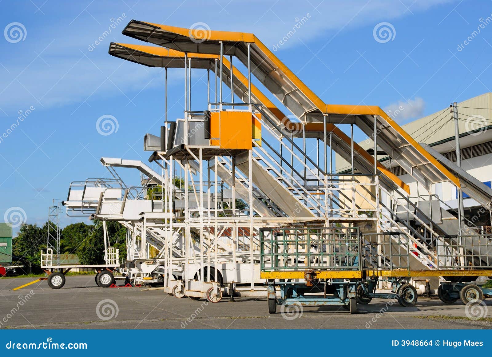 Rolling Stairs Royalty-Free Stock Image | CartoonDealer.com #3212422