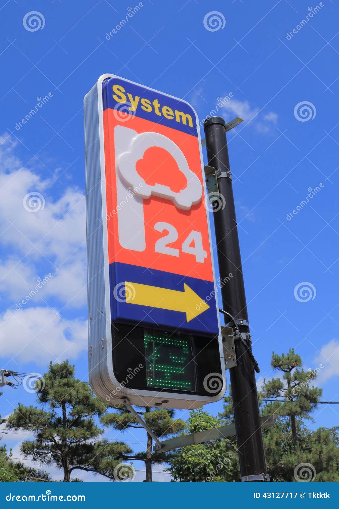 Parking Availability Sign Japan Editorial Photography - Image of japan ...