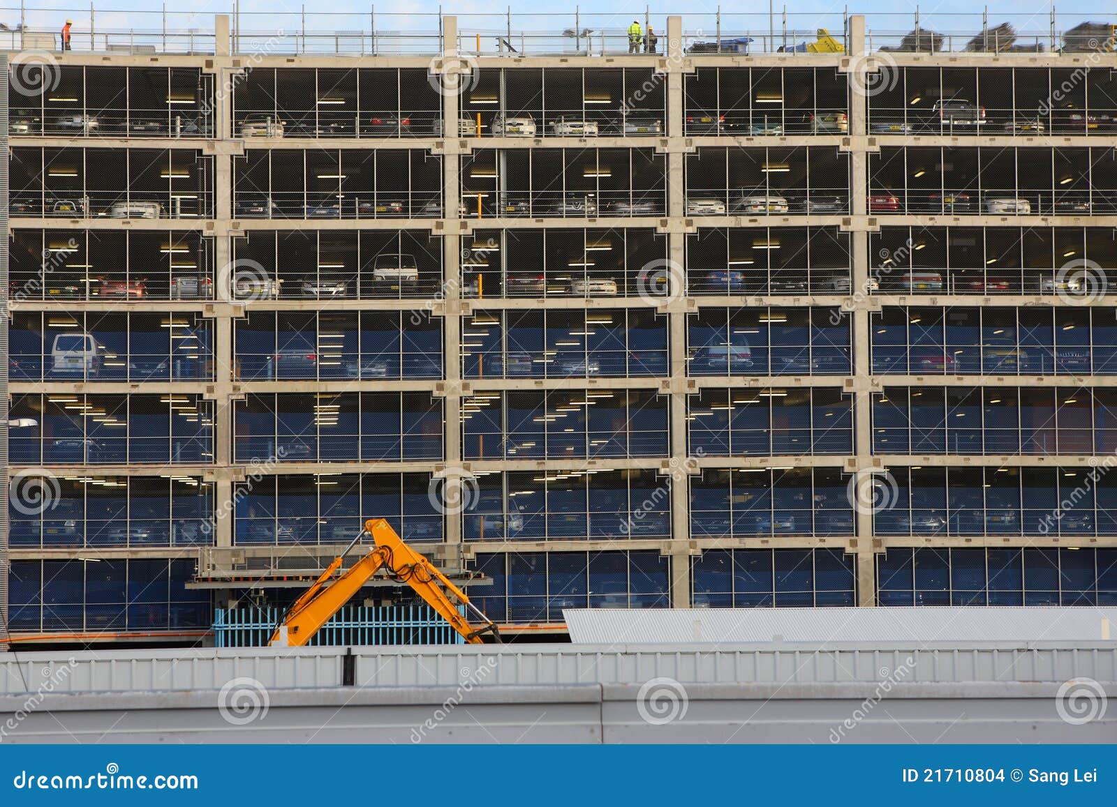 Parking building stock photo. Image of building, industry - 21710804