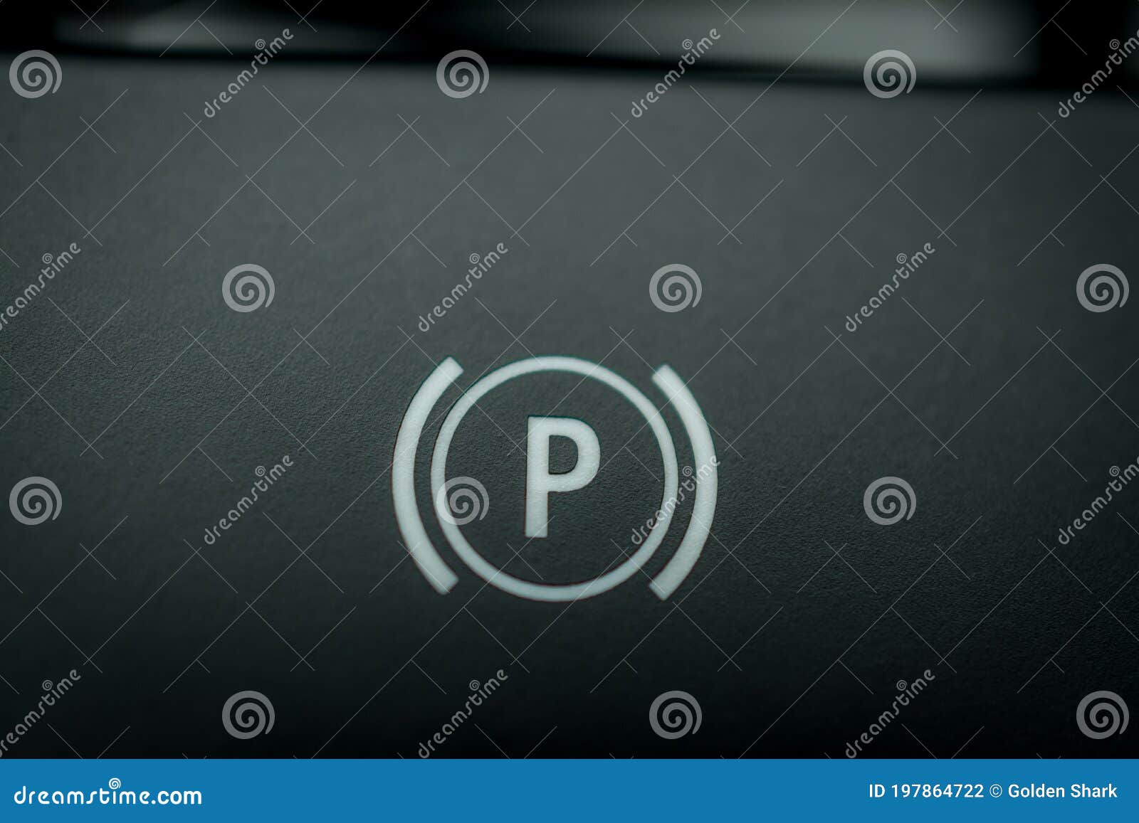 Parking Button on Modern Car Stock Photo - Image of parking, buttons ...