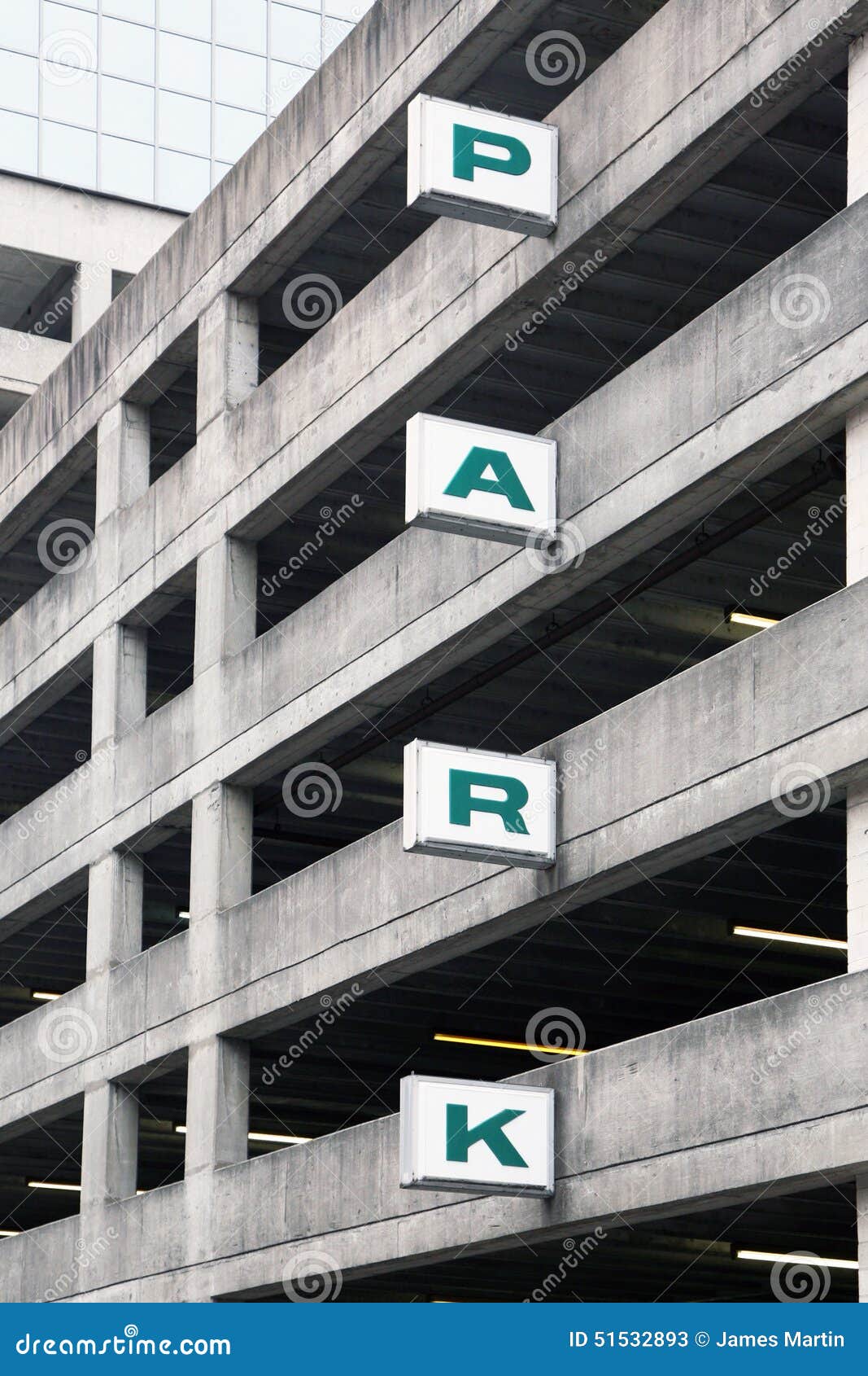 Parking deck stock image. Image of instruction, auto - 51532893
