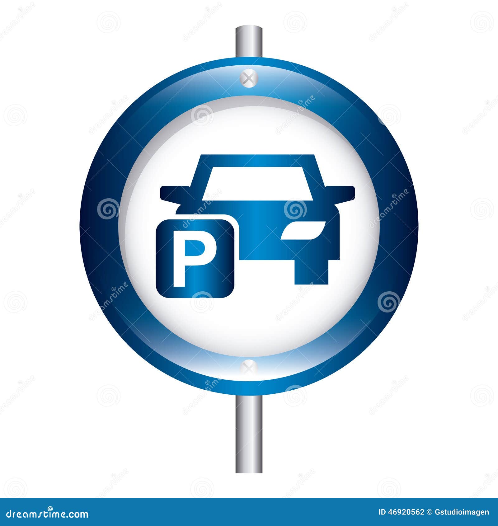 Parking design stock vector. Illustration of traffic - 46920562