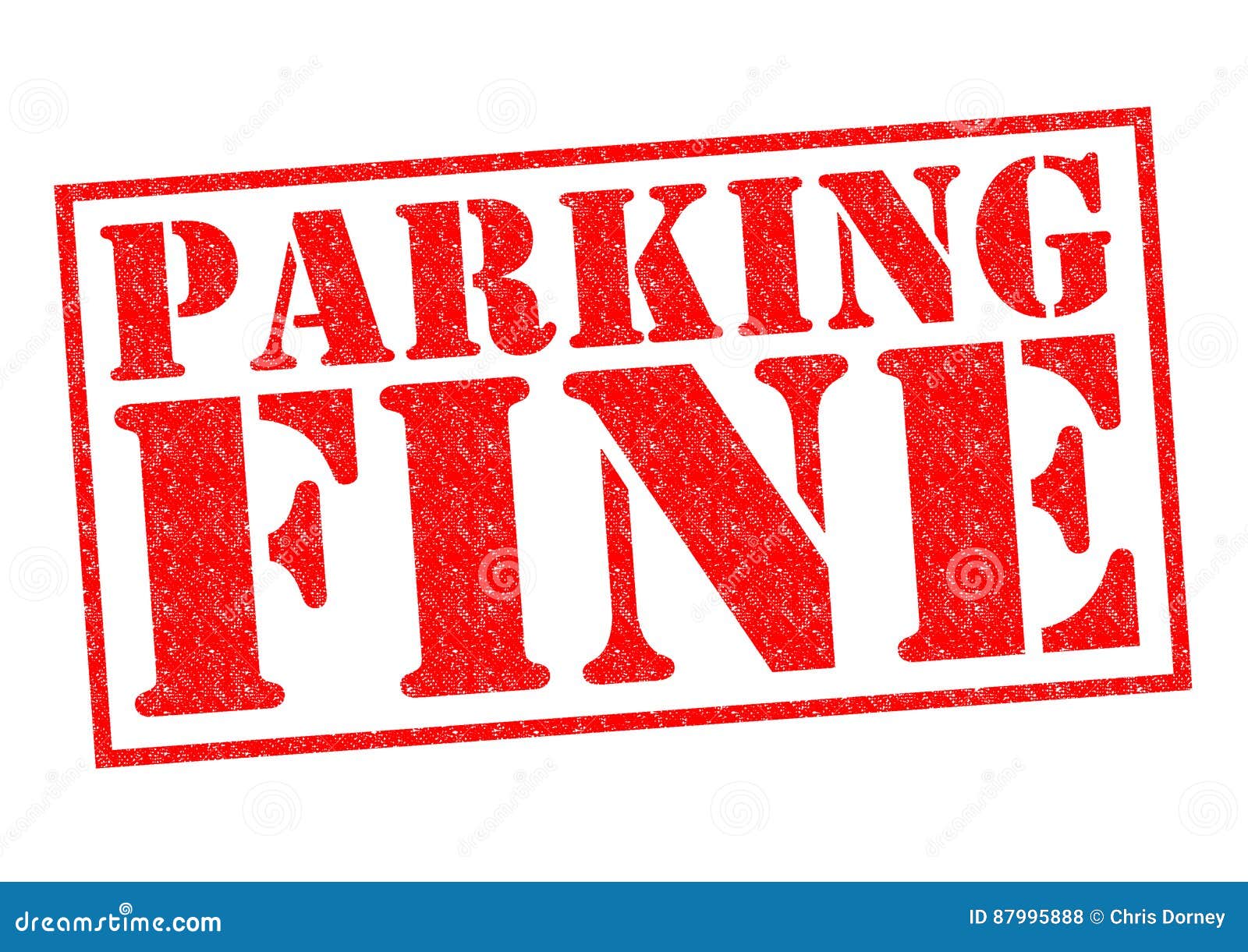Parking Fine Rubber Stamp Stock Photography | CartoonDealer.com #88228610